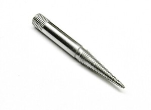 Tapered Mandrel Threaded Screw Cone Pointed Mandrel 1/4" Shank for ...