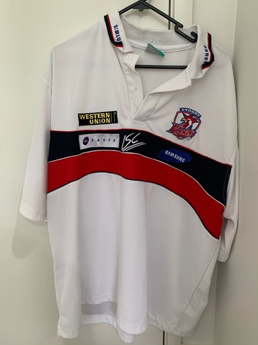 Sydney Roosters NRL 2004 ISC Polo Shirt Size XXL Red & White | eBay