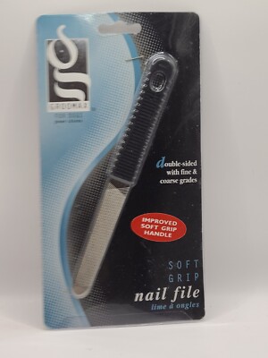 Groomax double-sided with fine & course grade nail file for dogs ...