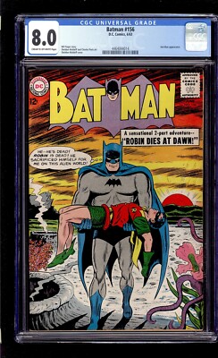 Batman #156 1963 CGC 8.0 VF C/OW High Definition Scans** | eBay