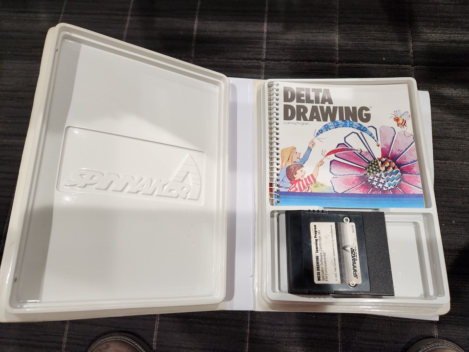 Delta Drawing for Commodore 64 Terrific Condition Complete in Original ...