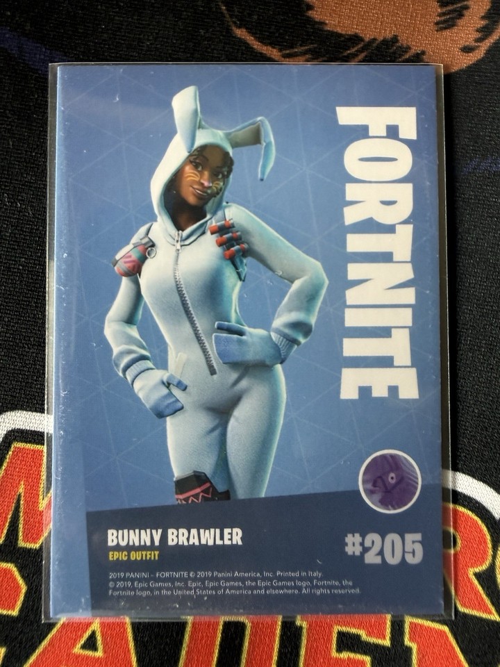 Fortnite | Panini Trading Card | Bunny Brawler #205 | Holofoil | eBay