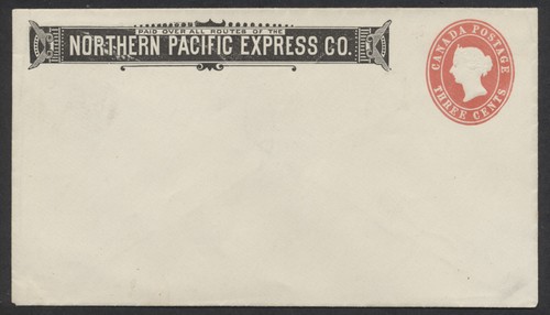 Canada # EN5 3c Victoria PSE Unused Northern Pacific Express Frank ...