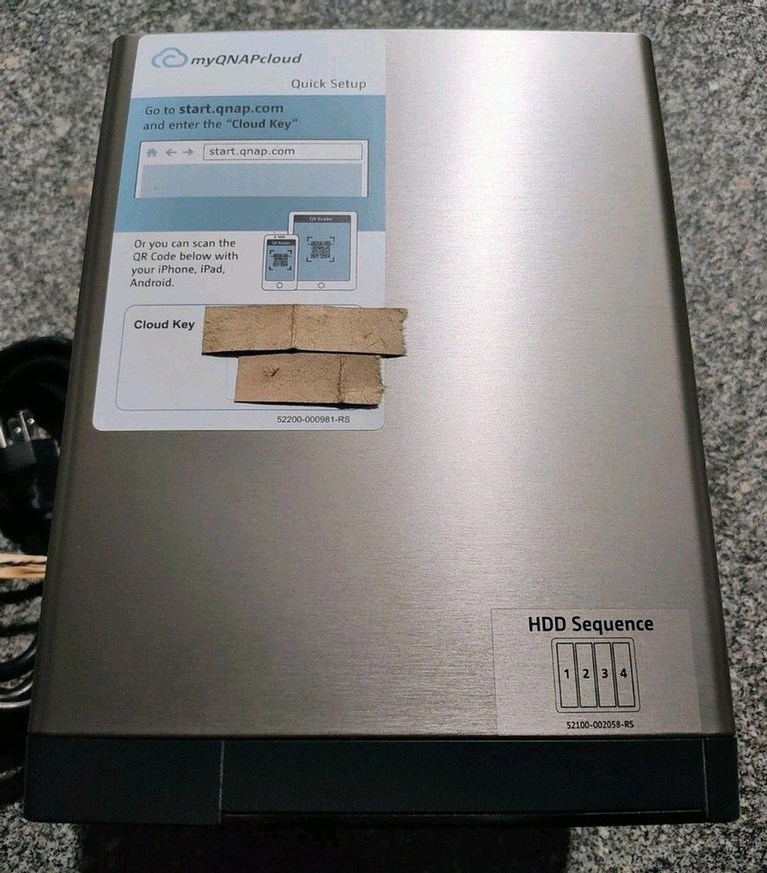 QNAP TS-453 Pro NAS W/Cloud Key **Read Description. | eBay