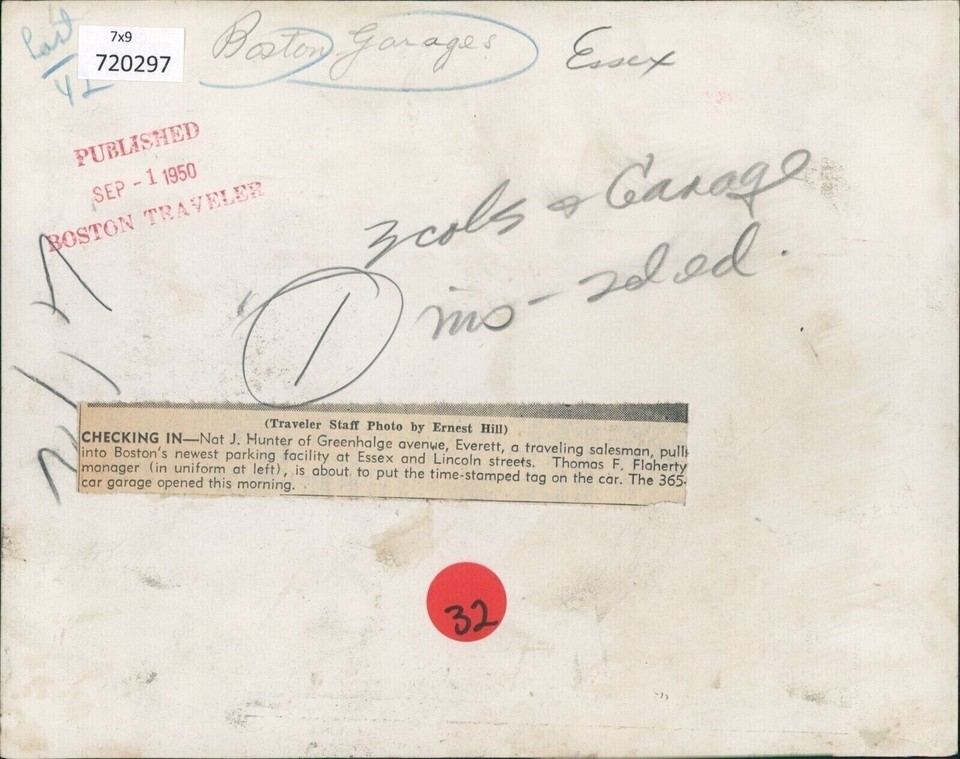 1950 J Hunter Greenhalge Everett Thomas Flaherty Boston Ma Traveling ...