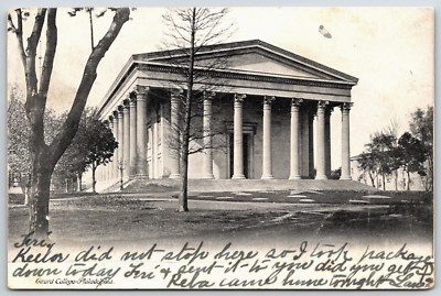 Antique Postcard - Girard College - 1906 Postmark - Philadelphia PA | eBay