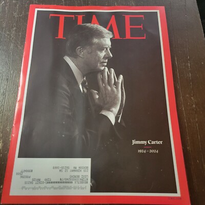 Time Magazine January 27, 2025 Jimmy Carter 1924-2024 NEW | eBay