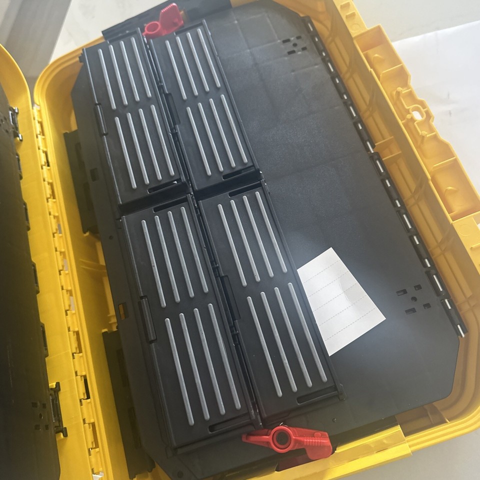 Stanley FatMax Technicians Case Suitcase Hard Tool Box Yellow STA171943 ...