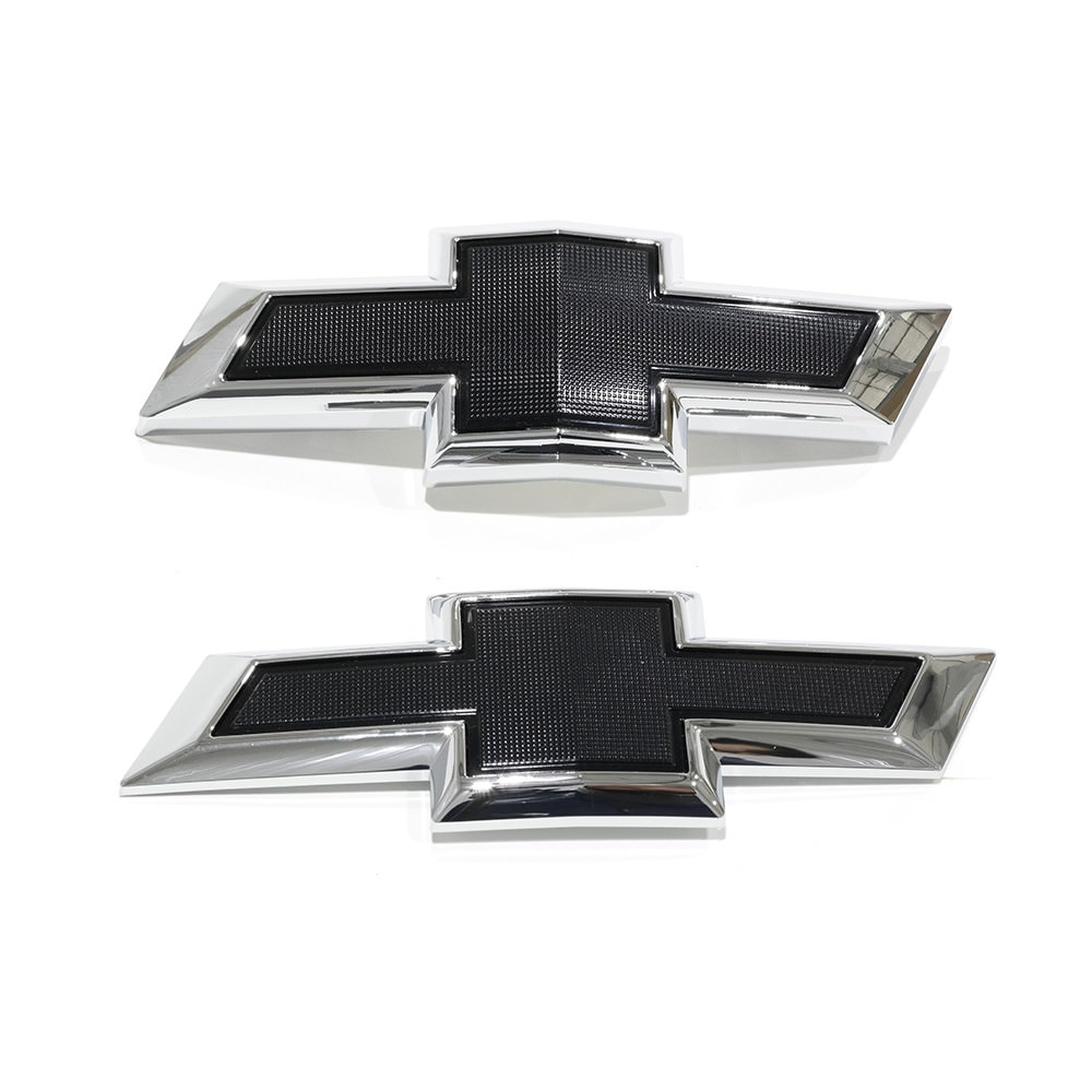 OEM NEW 16-24 Camaro Bowtie Emblem Set Front Grille Rear Trunk Black ...