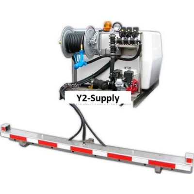 New! 200 Gal DeIcing Sprayer, 5.5Hp/GE660 Pump, 75' of 1/2" Hose ...