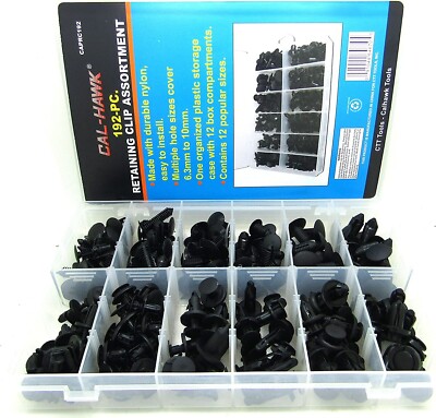 192-PC RETAINING Clip Assortment | eBay