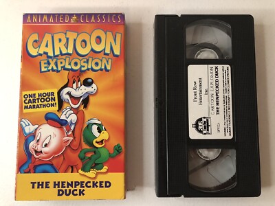 Cartoon Explosion - The Henpecked Duck (VHS, 1999, Animated Classics ...