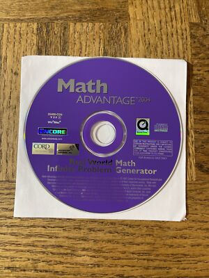 Math Advantage Real World Math Infinite Problem Generator PC Software ...