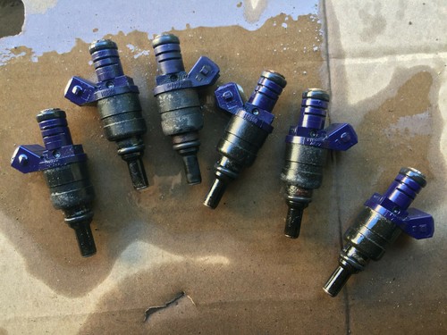 6 x BMW E39 530i Z3 X5 X3 E46 330i M54 3.0 M54B30 ENGINE FUEL INJECTORS ...