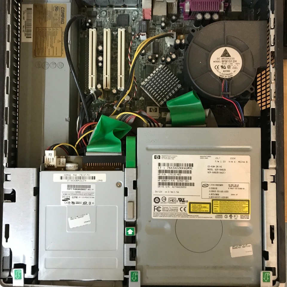 HP Compaq DC5000 SFF Desktop Pentium 4 2.80GHz 504MB RAM - Windows XP ...