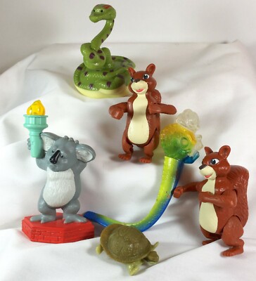 THE WILD Larry Benny Nigel Kaloke Donald 6 Pc McDonalds Happy Meal Toys ...