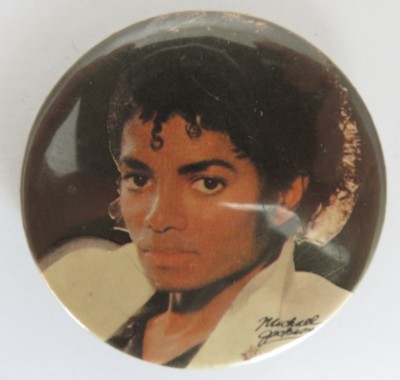 VINTAGE MICHAEL JACKSON PIN PINBACK BUTTON (INV19926) | eBay