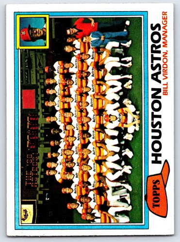 1981 Topps #678 Houston Astros / Bill Virdon | eBay