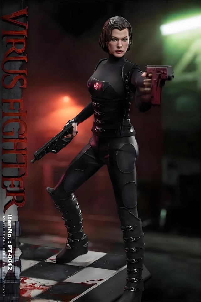 Premier Toys PT-0012 Virus Fighter Alice 1/6 Female Action Figure ...