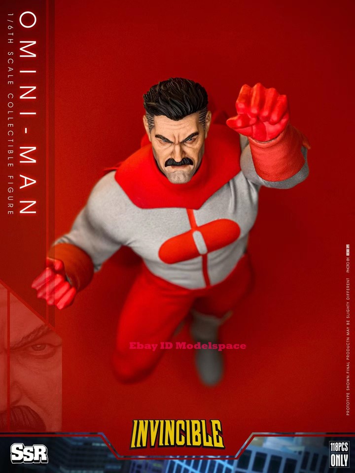 Knight Toys Omni-Man 1/6 Invincible handmade Custom Action Figure IN ...