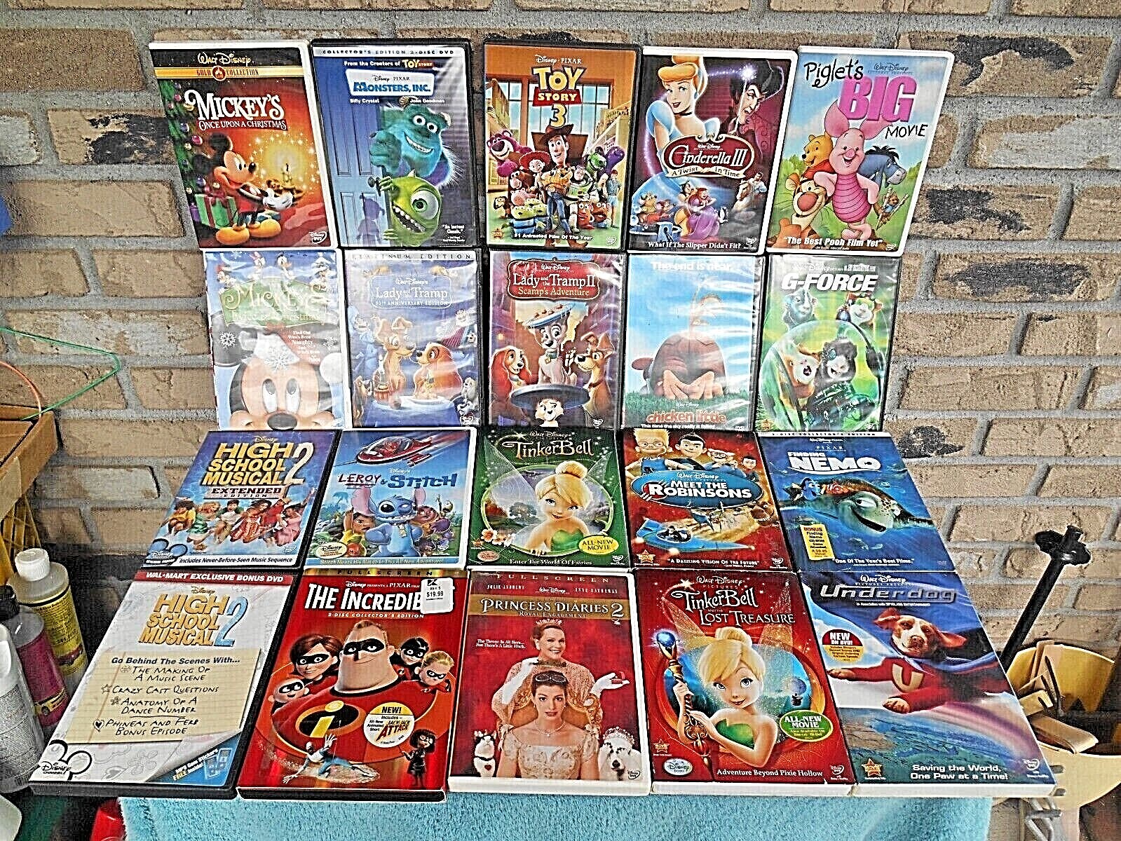 LARGE LOT OF 20 ALL WALT DISNEY FAMILY DVD'S 786936284058 | eBay