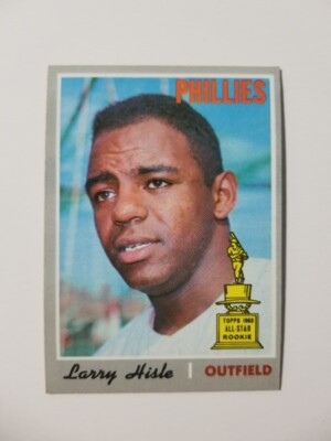 LARRY HISLE TOPPS ROOKIE ALL- STAR 1970 TOPPS BASEBALL CARD #288 ...