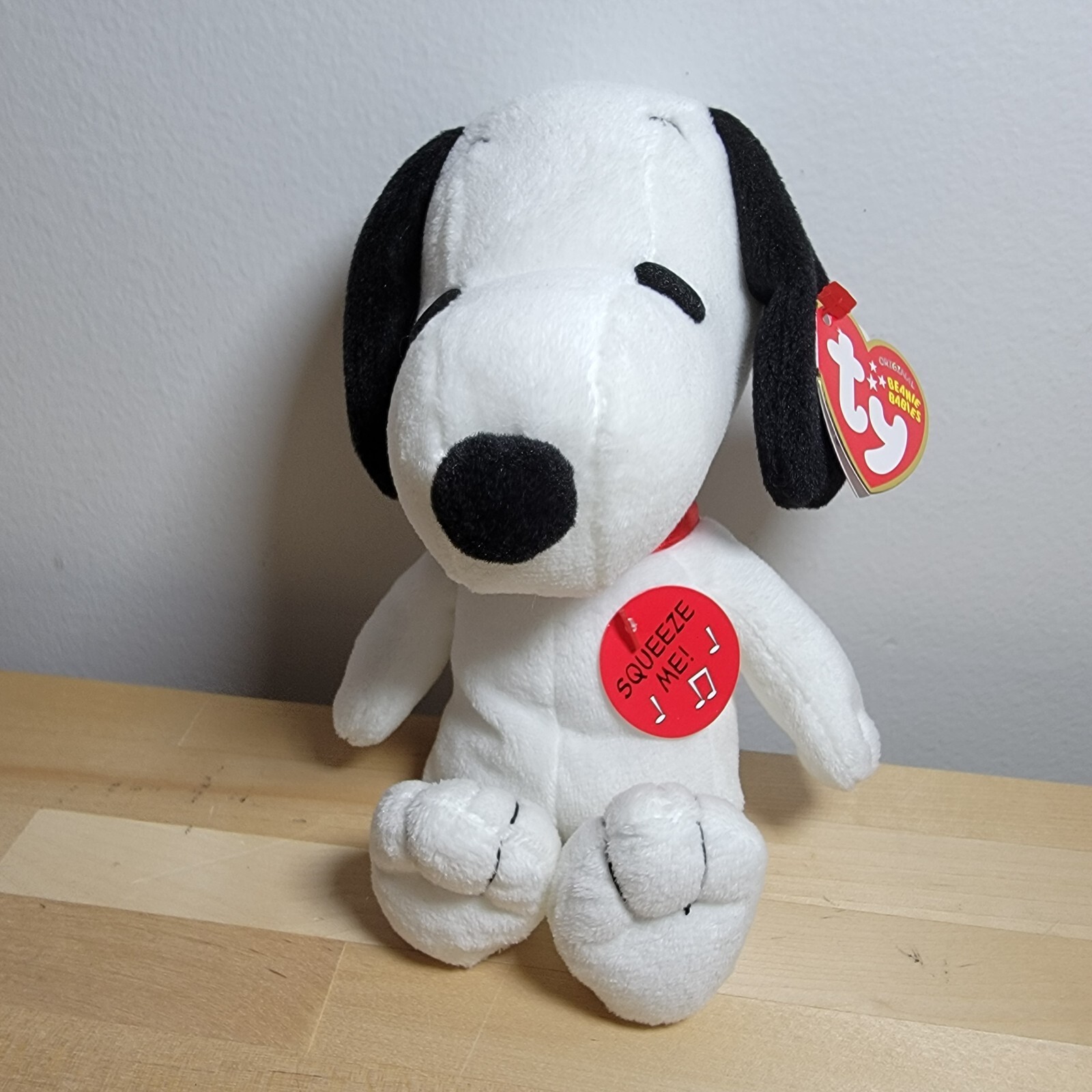 Ty Musical Snoopy 2010 Beagle W Sound Peanuts Theme Song 8 Beanie Baby ...