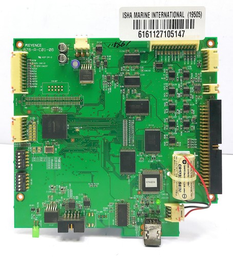 KEYENCE 676-A-C01-06 Laser Marker Card | eBay UK