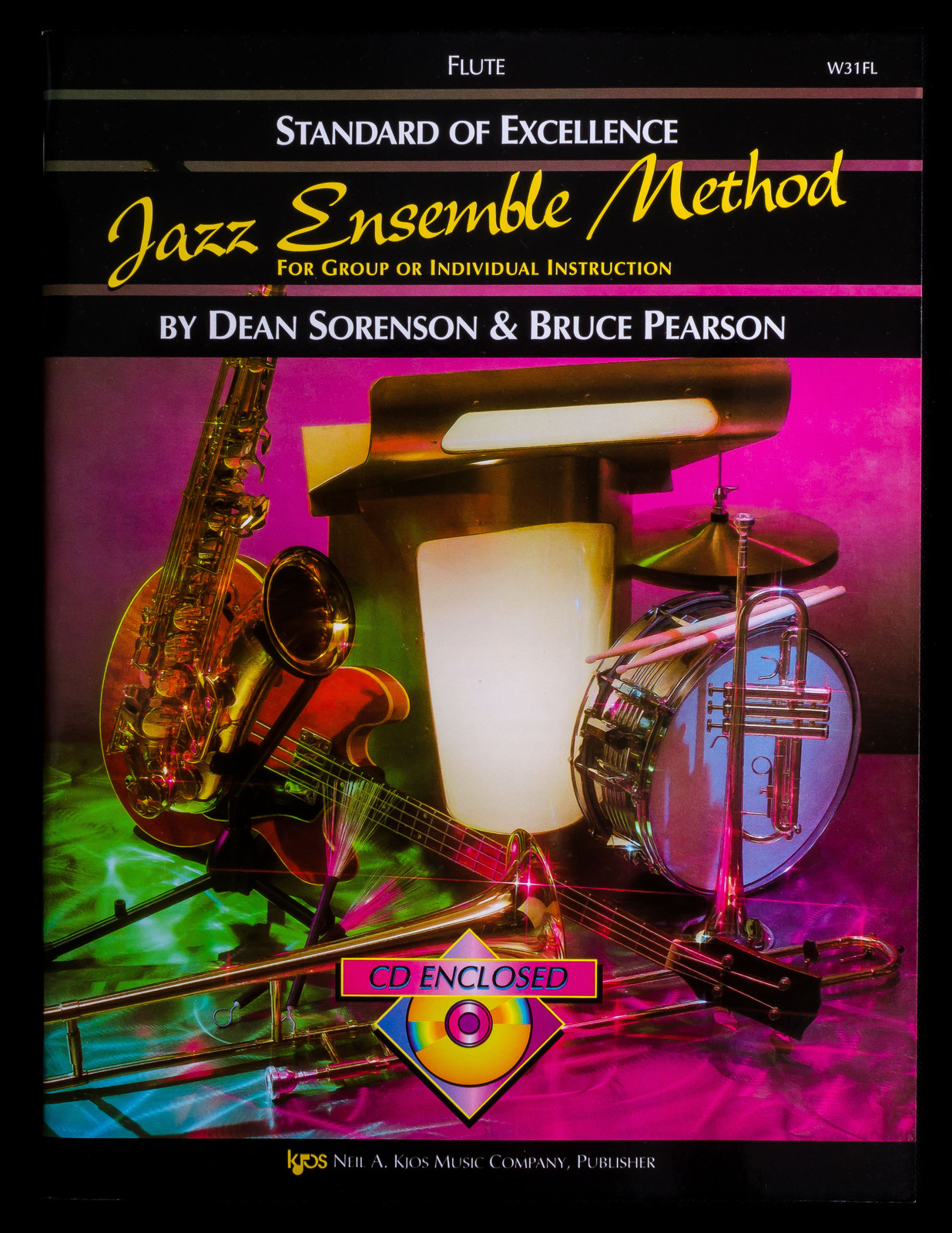 W31fl Standard of Excellence Jazz Ensemble Method Flute by Bruce ...