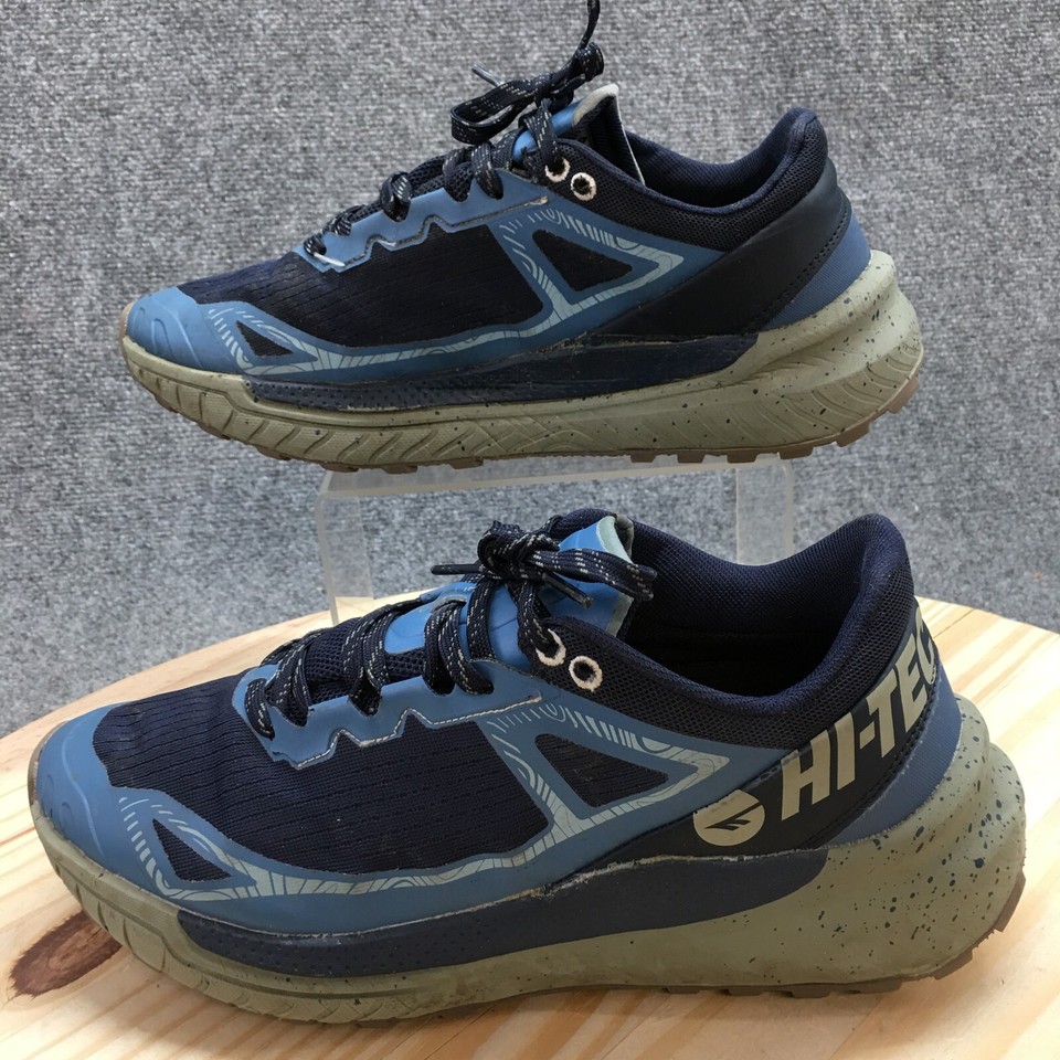 Hi-Tec Shoes Mens 10.5 Catalina Trail Waterproof Running Sneakers Blue ...