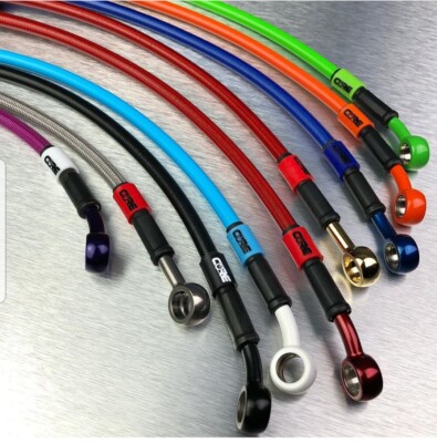 YAMAHA YZF R6 S R6S 2006-2009 REAR CUSTOM BRAKE LINE LINES COREMOTO | eBay
