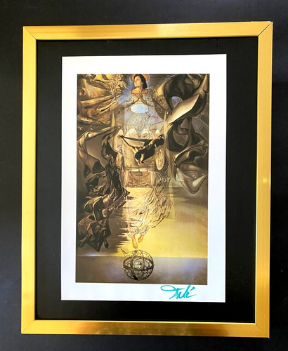 SALVADOR DALI | Vintage 1970 Signed | Framed Offset Lithograph | New ...