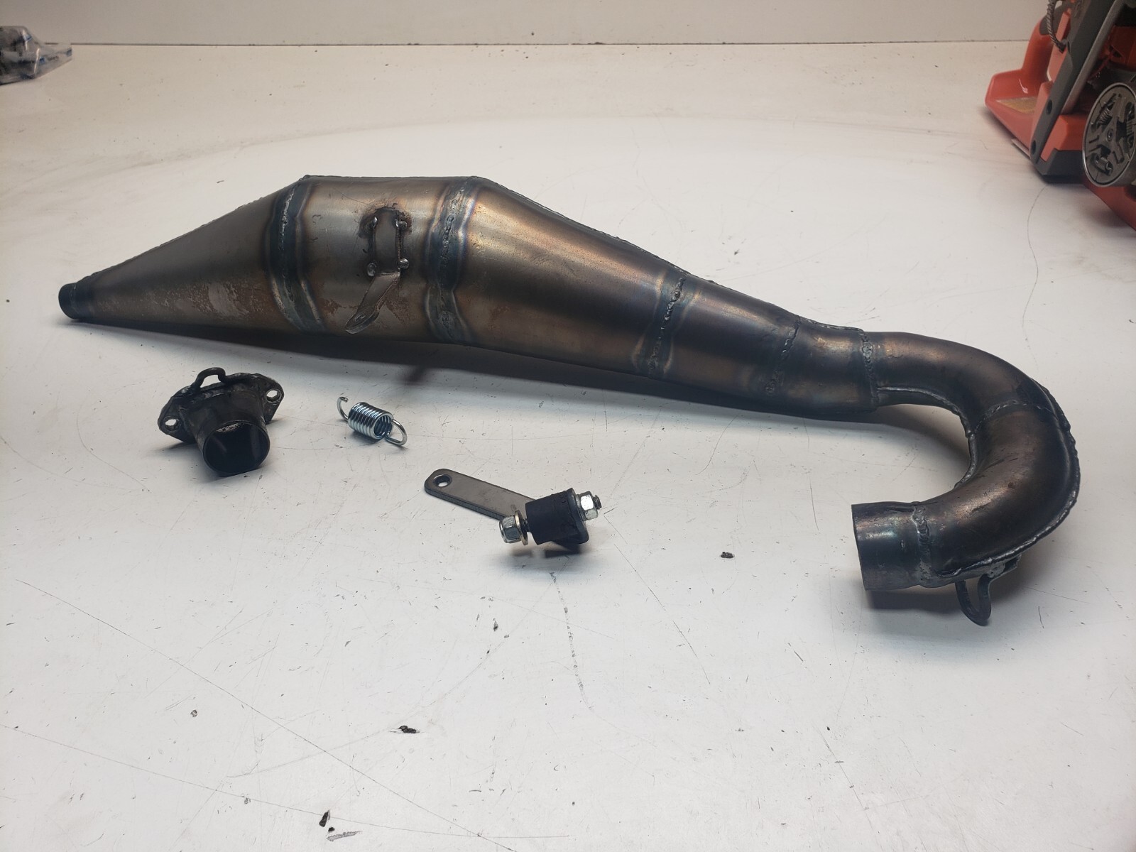 Hand Built Custom Chainsaw Exhaust Racing Pipe Muffler CPI HUSQVARNA ...