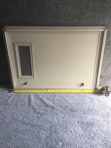 RV Generator LPG gas Fuel Vented Access Hatch Door dual locks 29 x 21.5 ...