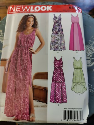 New Look Simplicity Sewing Pattern 6282 A4-16 Maxi Summer Dresses | eBay
