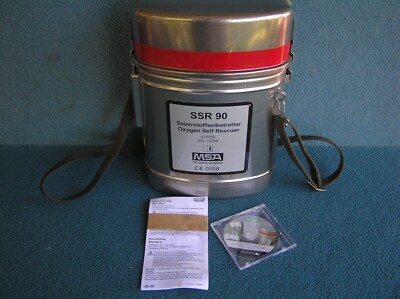 MSA SSR 90 (K60) - Chemical Oxygen Self-Rescuer for (Self) Rescue ...