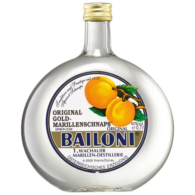 1 Flasche BAILONI Marillenschnaps A 0 7l 40 Marille online kaufen | eBay