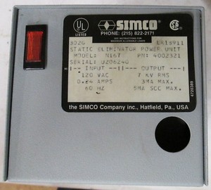 Simco Static Eliminator Power Unit 400231 N167 Power Supply | eBay