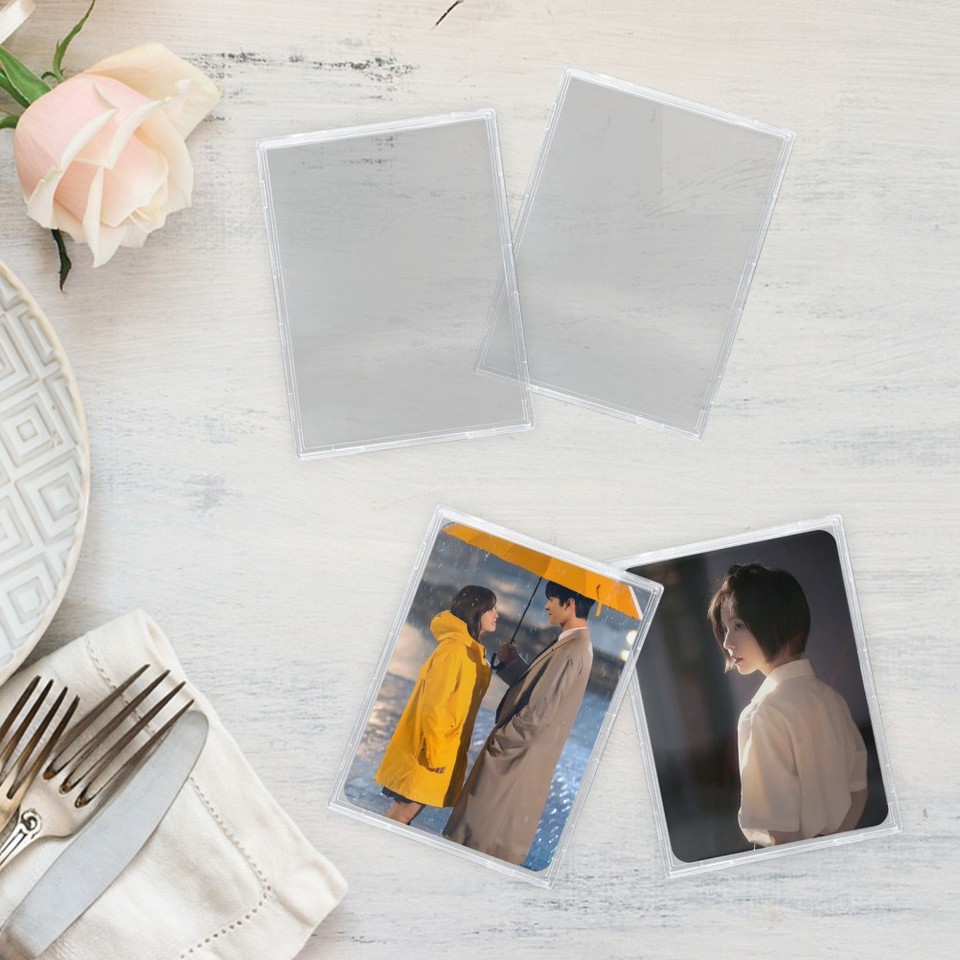 10 Pcs Game Card Display Case Sleeves for Cards Transparent Holder ...