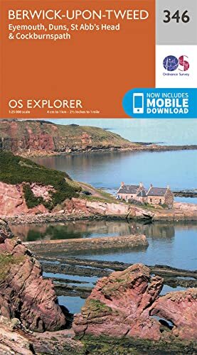 Berwick-upon-Tweed Map | Eyemouth, Duns,... by Ordnance Survey Sheet ...