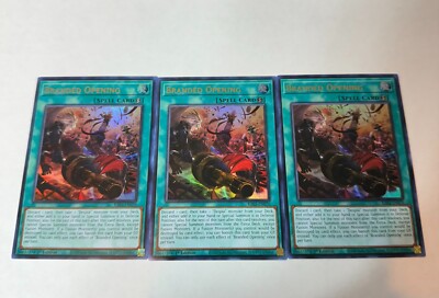 yugioh branded opening ultra rare 3x ra03-en070 ra03 | eBay