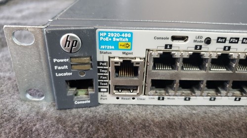 J9729A HPE Aruba 2920-48G-PoE+ Ethernet Switch REFURBISHED******* | eBay