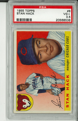 1955 Topps #6 Stan Hack SGC 3.5 | eBay