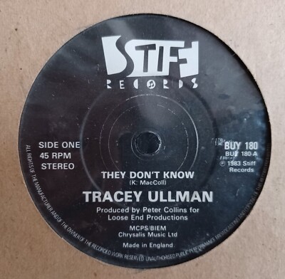 (18) Tracey Ullman - They Don't Know 7" | eBay UK