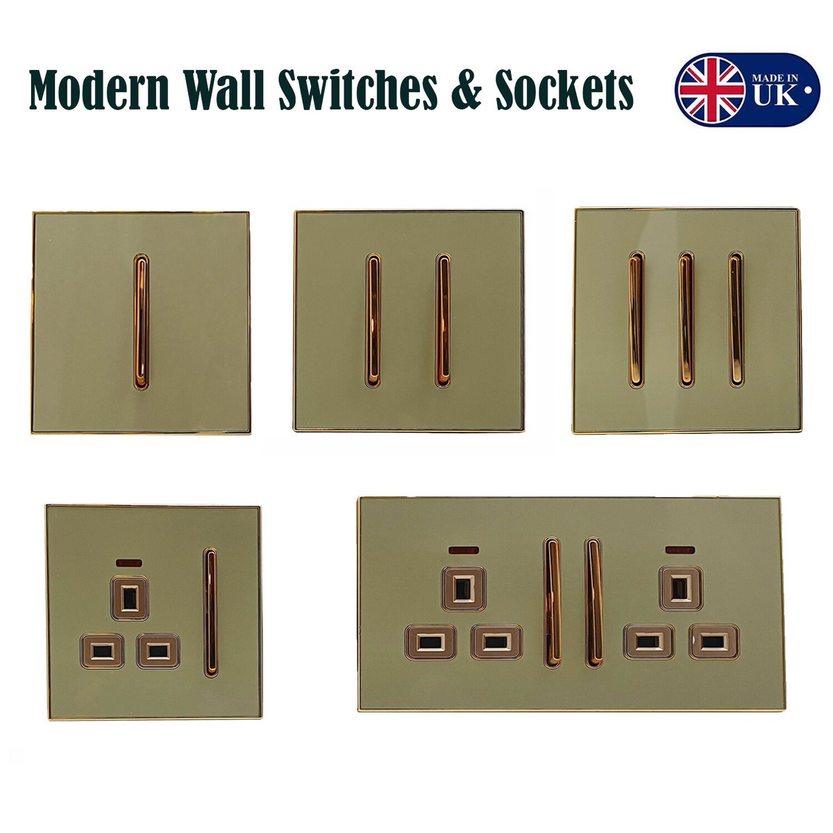 Modern Electrical Switches And Sockets