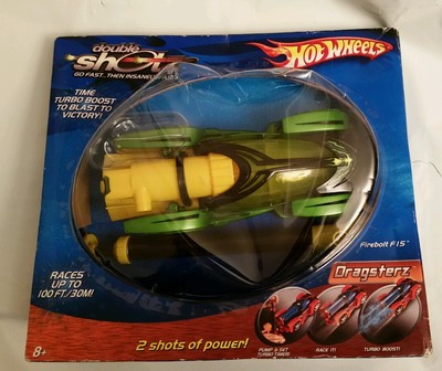 Hot Wheels Double Shotz Dragsterz Firebolt F15-Green 2005 NIB | eBay