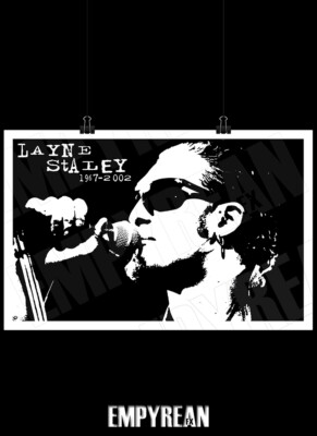 Alice In Chains Layne Staley Poster Art Print | eBay