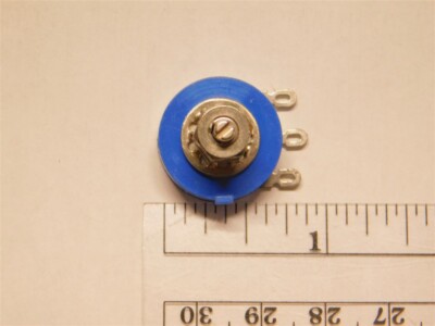 2 Bourns 3851E-162-104B 100K 20% Linear Locking Shaft 3/4" Panel ...