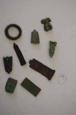 Antique Verdigris Metal Bronze Antiquities, Roman, Medieval, Saxon, For ...
