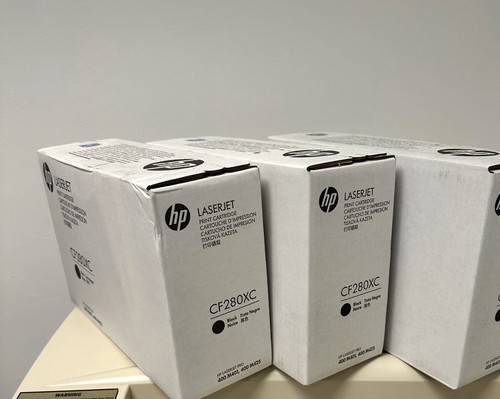 HP CF280XC LaserJet Black Print Cartridge Original High Yield Ink 1 box ...